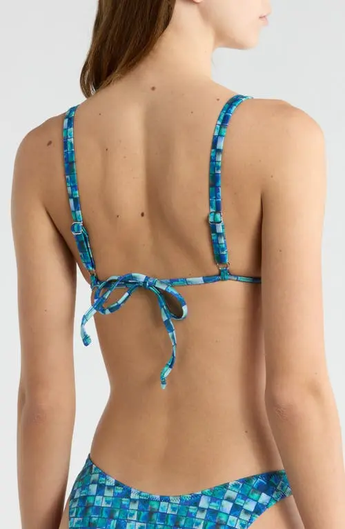 PACSUN Rae Shine Triangle Bikini Top