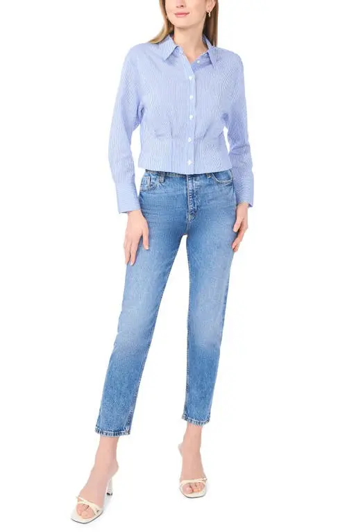 Vince Camuto Pleat Waist Button-up Shirt