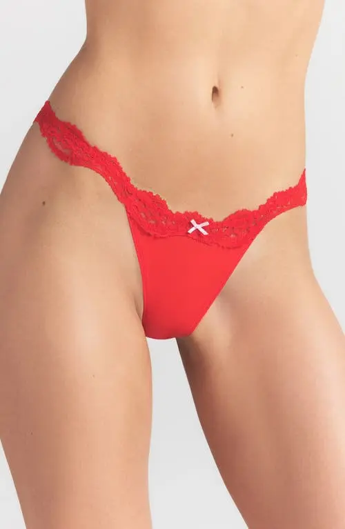 SKIMS Fits Everybody 5-pack Lace String Thongs
