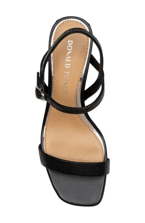 DONALD PLINER Brazi Slingback Sandal - Black