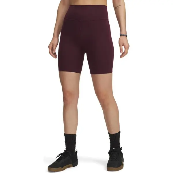 Under Armour Meridian Bike Shorts - Dark Maroon//dark Maroon