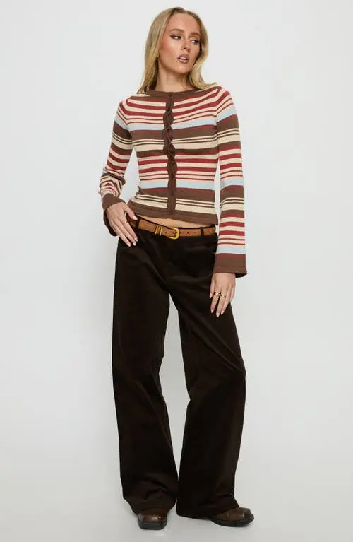 Princess Polly Milda Stripe Cardigan