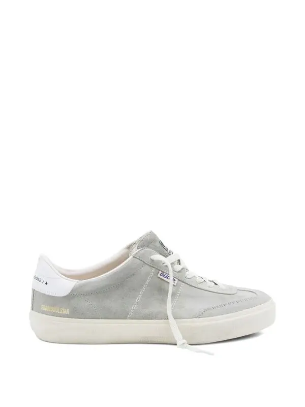 GOLDEN GOOSE Soul-star Leather Sneakers - Grey