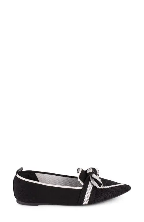 Tahari Florentia Pointed Toe Loafer - Black
