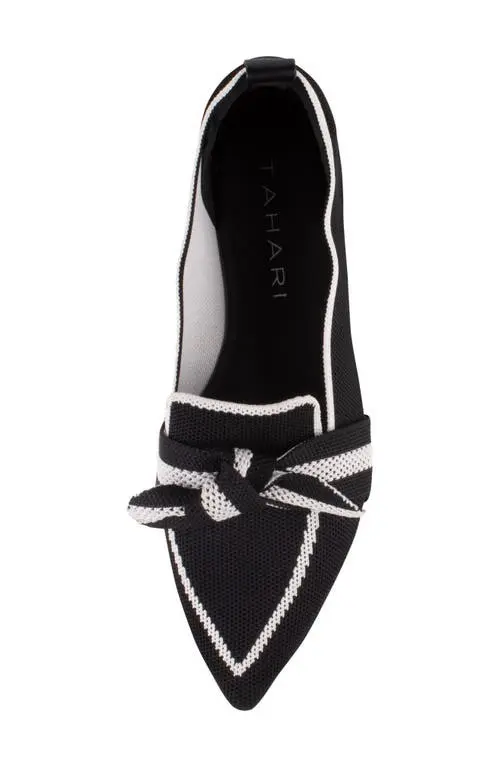Tahari Florentia Pointed Toe Loafer - Black