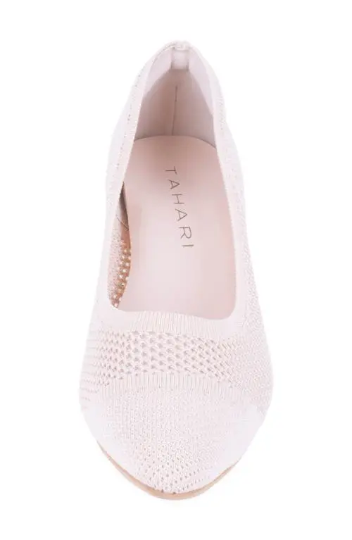 Tahari Basilica Cap-toe Pumps - Natural