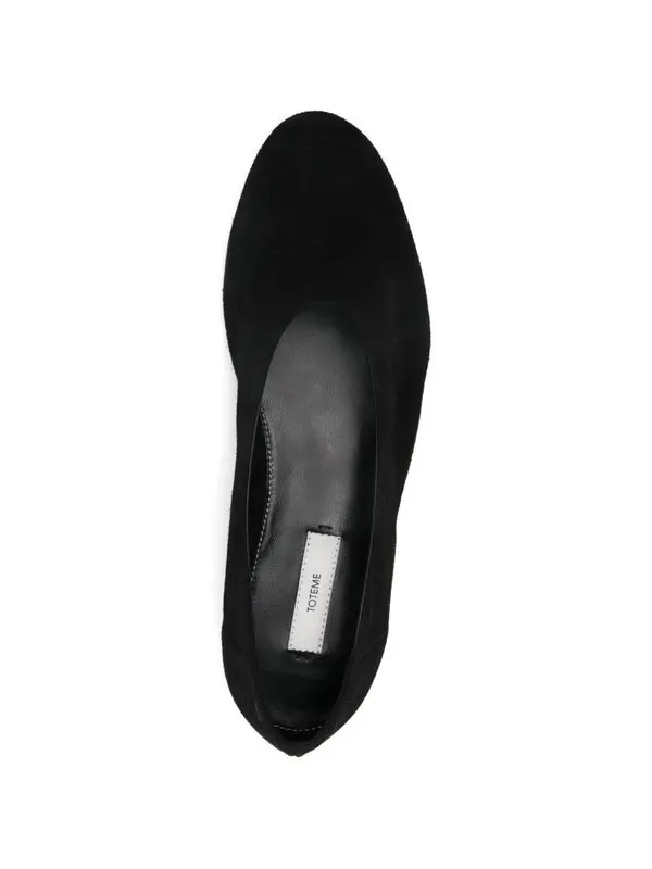 TOTEME Suede Leather Ballerinas