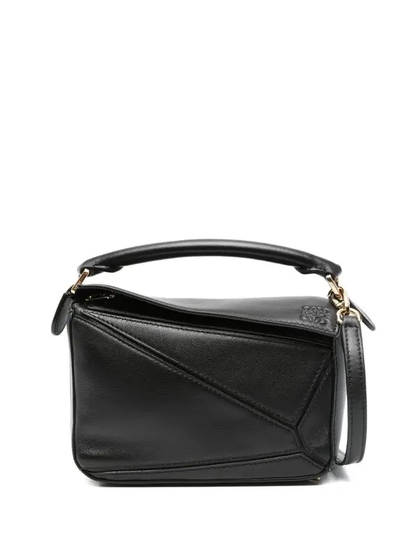Loewe Puzzle Featherlight Mini Leather Handbag