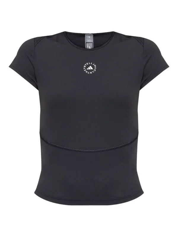 Adidas By Stella McCartney Logo T-shirt - Black