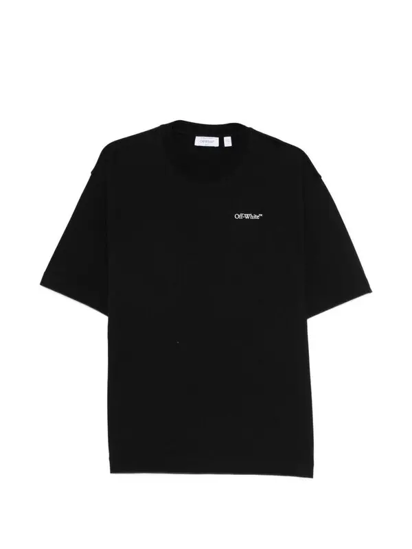 Off White Half Arrow Cotton T-shirt