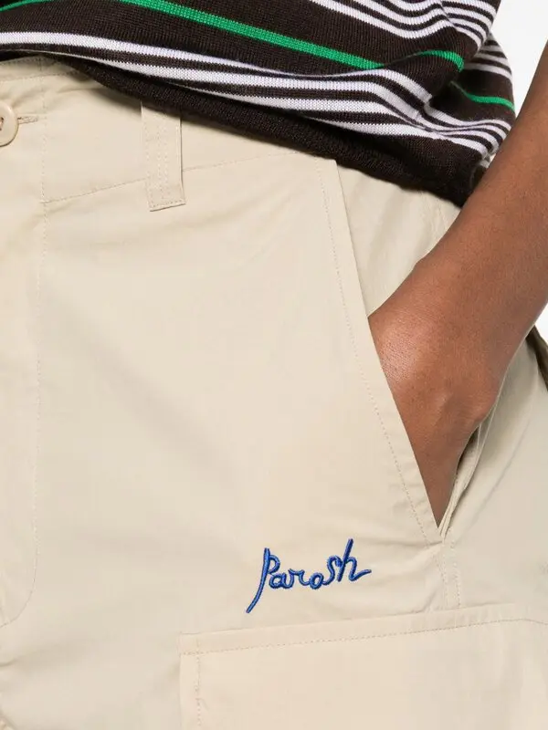 PAROSH Nylon And Cotton Trousers