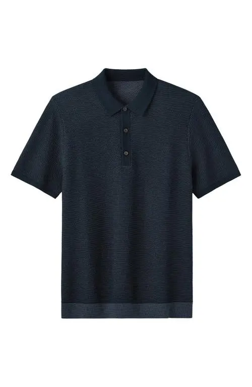 RHONE Mercer Knit Polo - True Navy