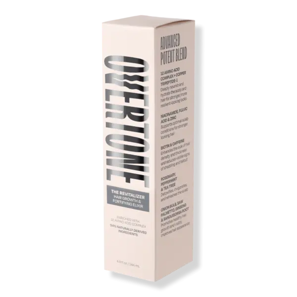 OVERTONE The Revitalizer Hair Growth And Fortifying Elixir