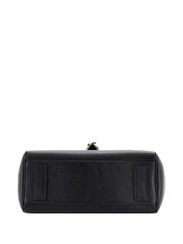 Versace Virtus Convertible Top Handle Medium Satchel