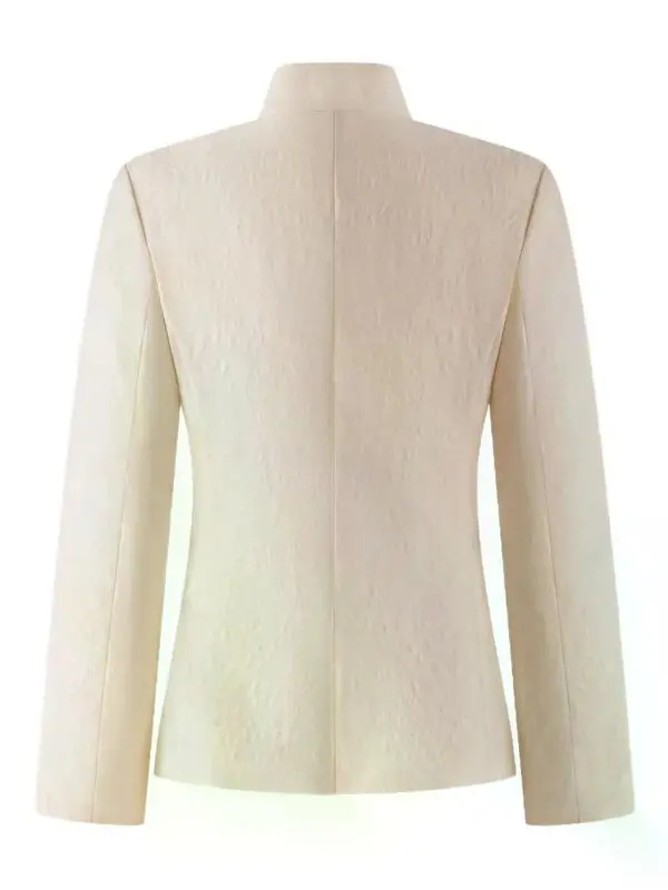 Shanghai Tang Wool-blend Textured Jacket