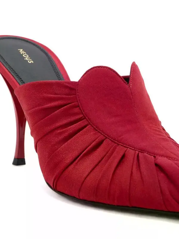 NEOUS Kochab Ruched Mules