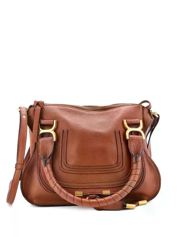 Chloé Marcie Leather Small Satchel