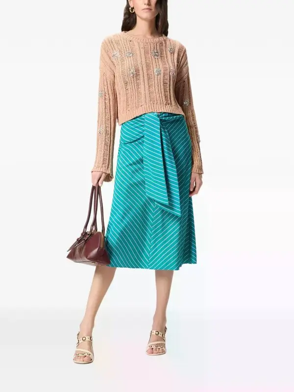 Pinko Embellished Distressed Top