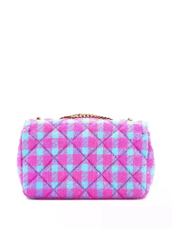Versace Medusa Icon Chain Flap Bag - Blue
