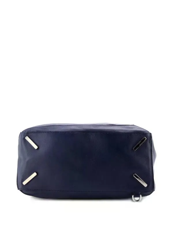 Loewe Puzzle Leather Large Satchel - Blue