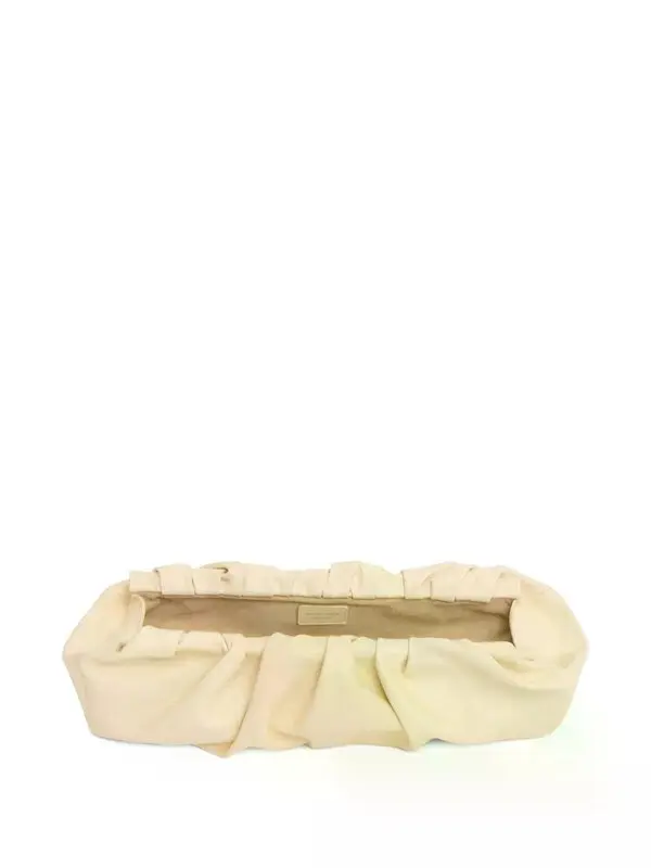 MANSUR GAVRIEL Cloud Ruched Clutch - Neutrals