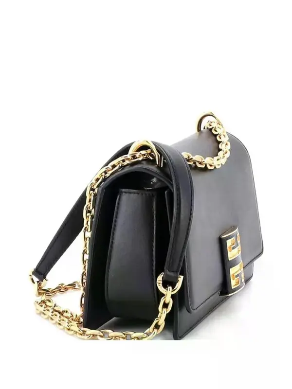 Givenchy 4g Cube Chain Top Handle Leather Shoulder Bag