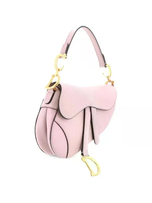 Dior Saddle Leather Mini Shoulder Bag
