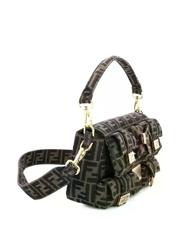 Fendi Multipocket Baguette Shoulder Bag