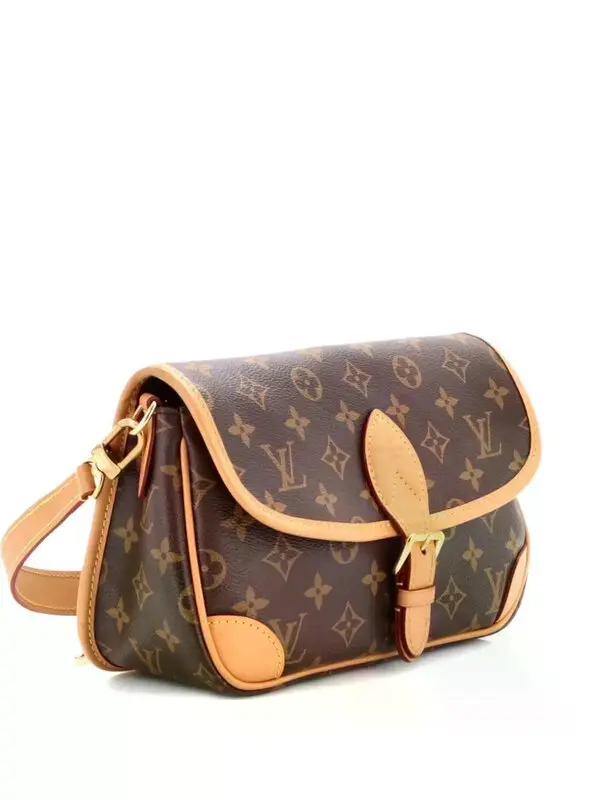LOUIS VUITTON Diane Nm Handbag Monogram Canvas Crossbody Bag