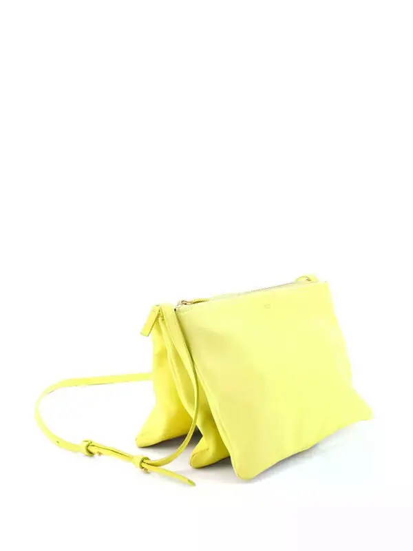 Celine Trio Large Crossbody Bag - Yellow