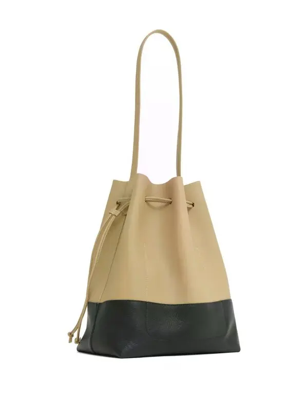 MANSUR GAVRIEL Cabas Drawstring Bucket Bag - Neutrals