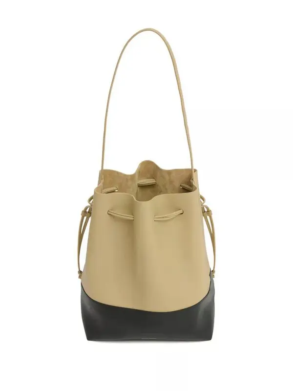 MANSUR GAVRIEL Cabas Drawstring Bucket Bag - Neutrals