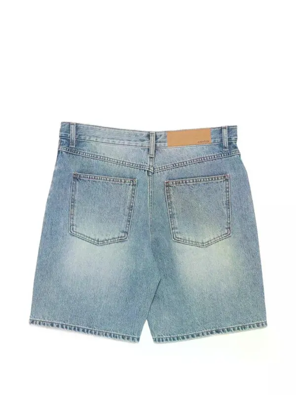 KIMHEKIM Faux-pearl Embellished Denim Shorts