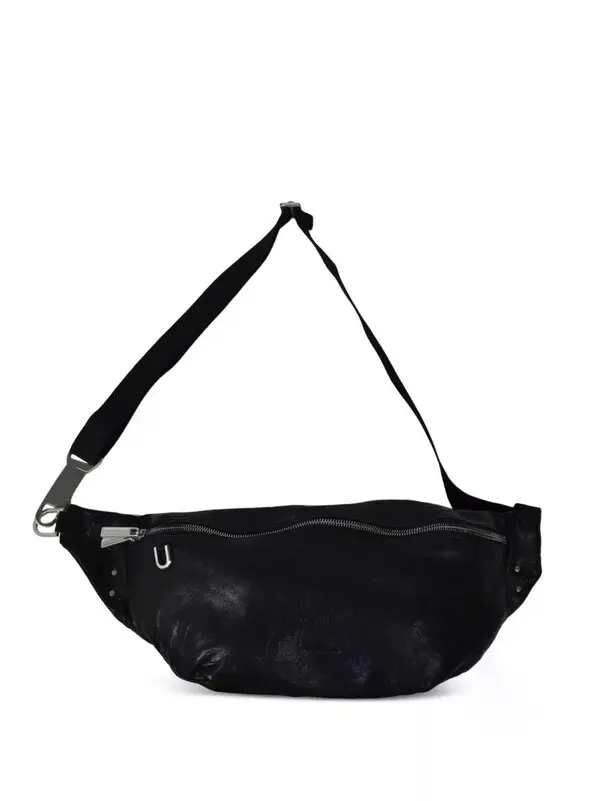 Rick Owens Leather Belt Bag - Black