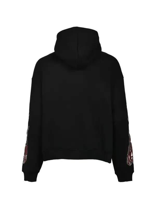 Amiri Flame Zip Hoodie