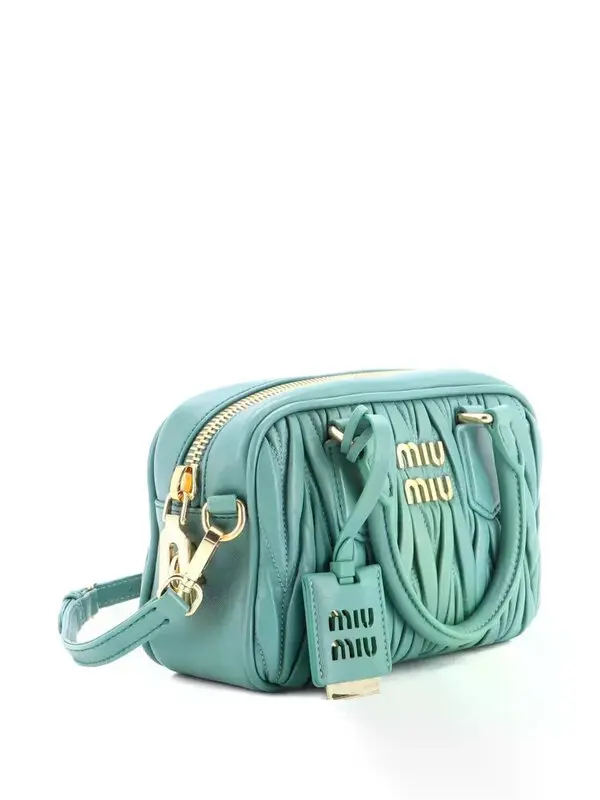 Miu Miu Arcadie Top Handle Matelassé Satchel