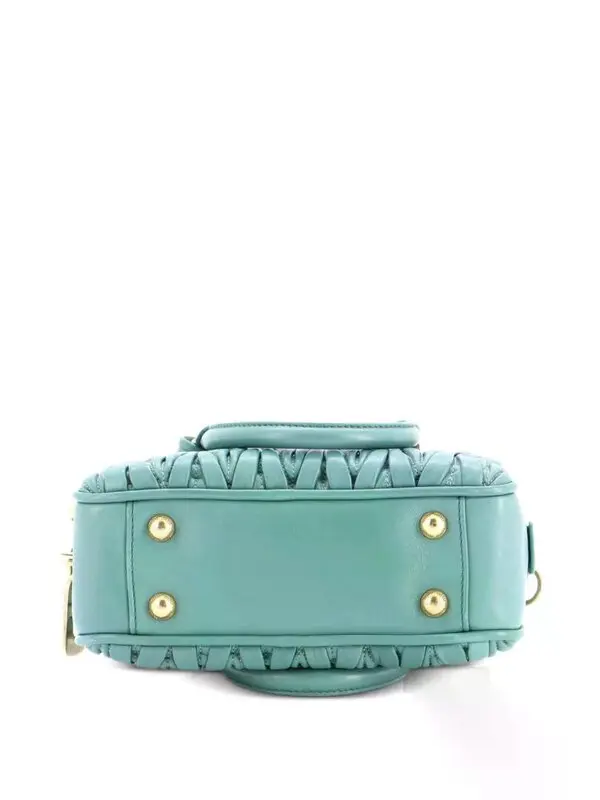 Miu Miu Arcadie Top Handle Matelassé Satchel