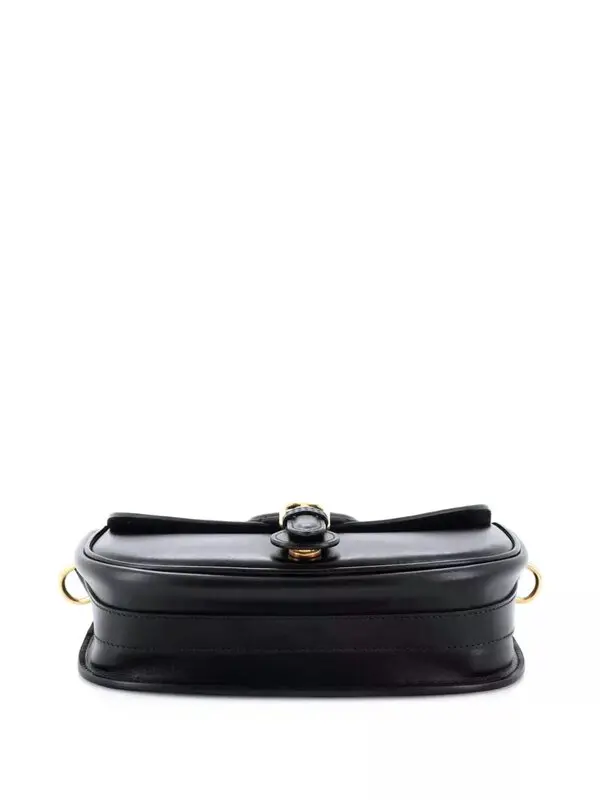 Dior Bobby Flap Bag Leather Medium - Black