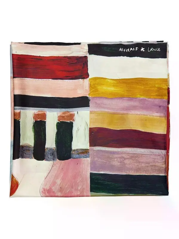 ALEMAIS Logo-print Scarf