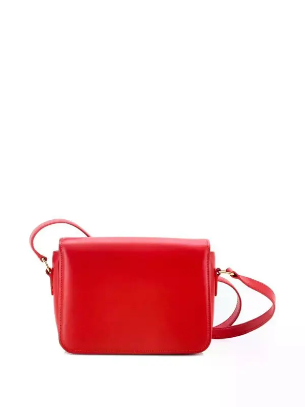 Celine Triomphe Teen Crossbody Bag Smooth Calfskin - Red