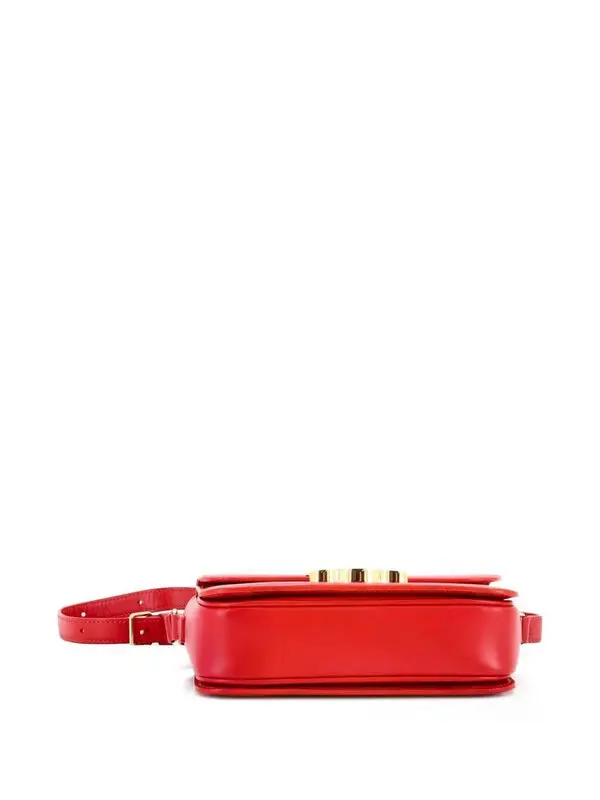 Celine Triomphe Teen Crossbody Bag Smooth Calfskin - Red