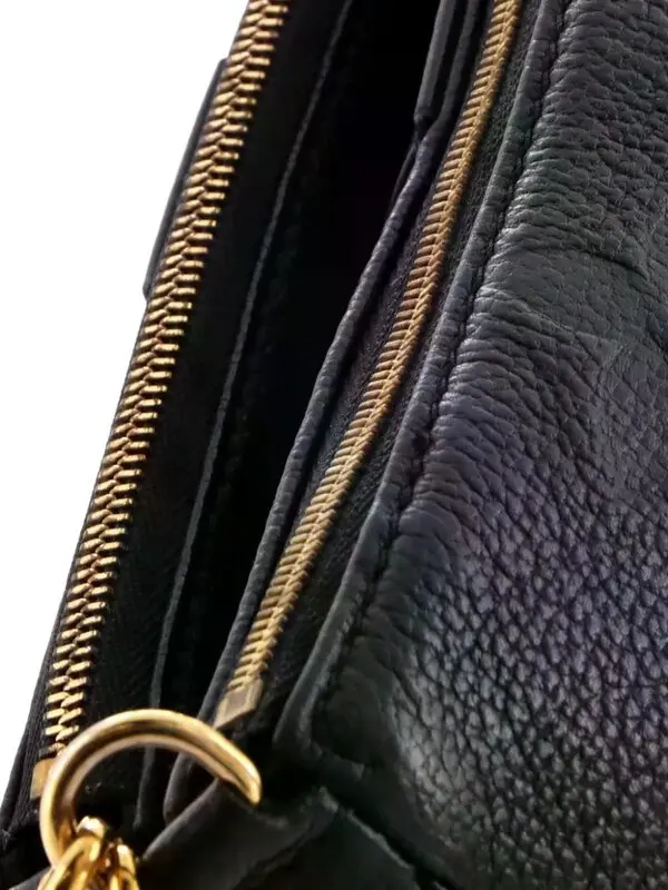 LOUIS VUITTON Multi Pochette Accessoires Monogram Empreinte Giant Crossbody Bag - Black