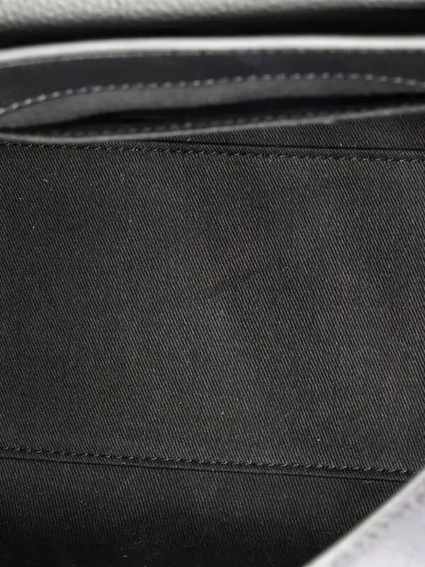 Versace Virtus Convertible Top Handle Satchel