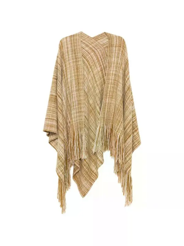 NORLHA Handspun Fringed Cape