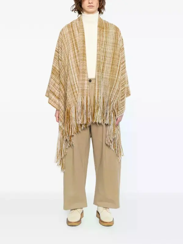 NORLHA Handspun Fringed Cape