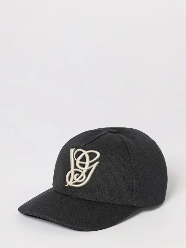 Valentino Garavani Embroidered Cotton Cap - Black