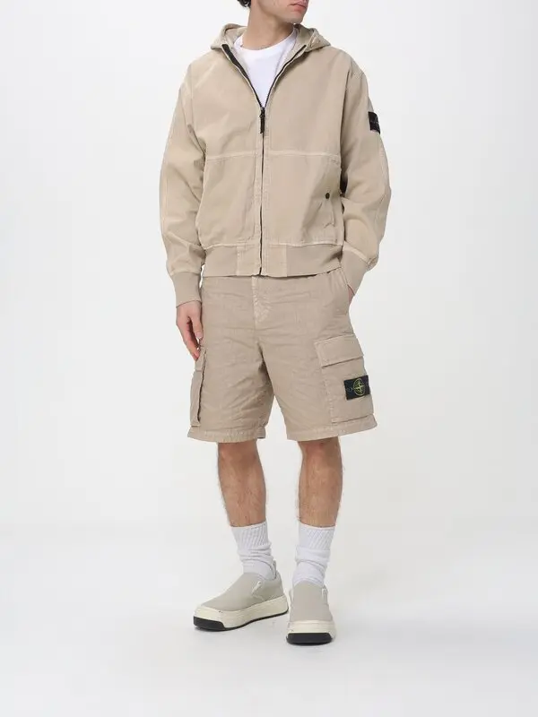 Stone Island Cargo Shorts - Sand