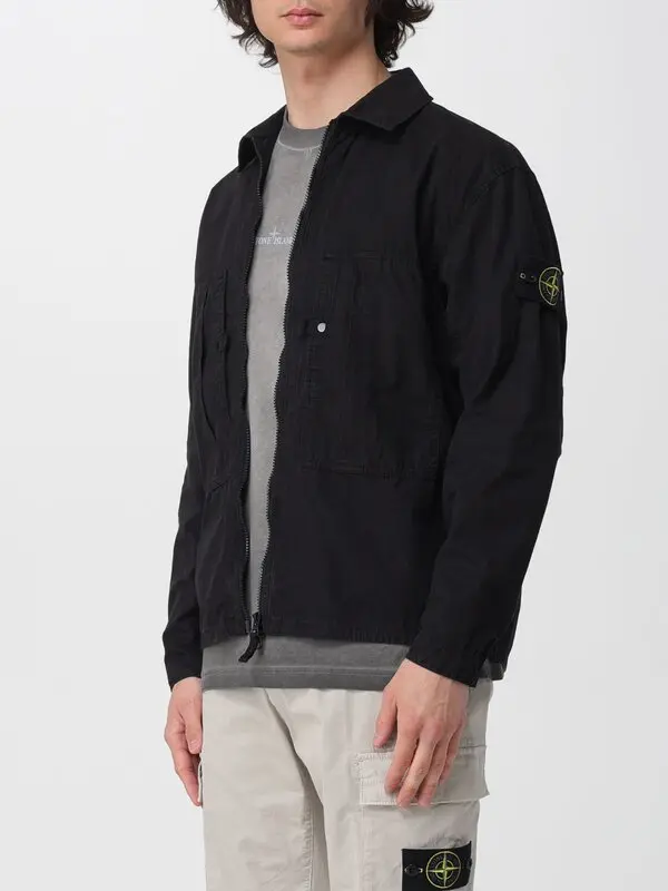 Stone Island Jacket - Black