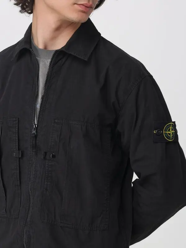 Stone Island Jacket - Black