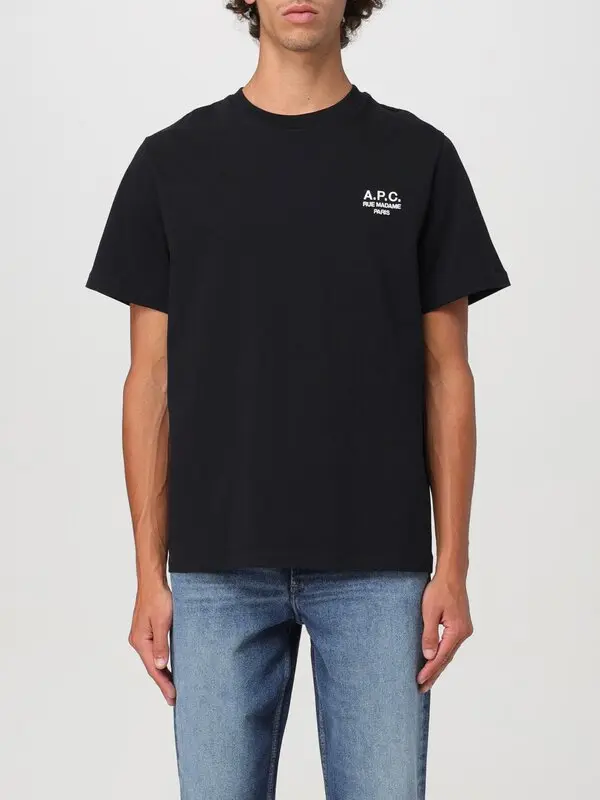 A.p.c. Logo T-shirt - Black